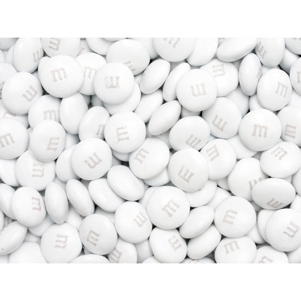 Bulk White M&M's 2pounds M&M Colorworks – BulkECandy.com/SnackerzInc.